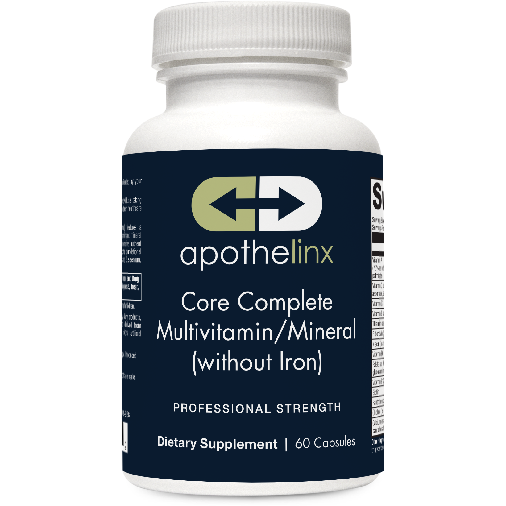Core Complete Multivitamin/Mineral (without Iron) Capsule – Apothelinx